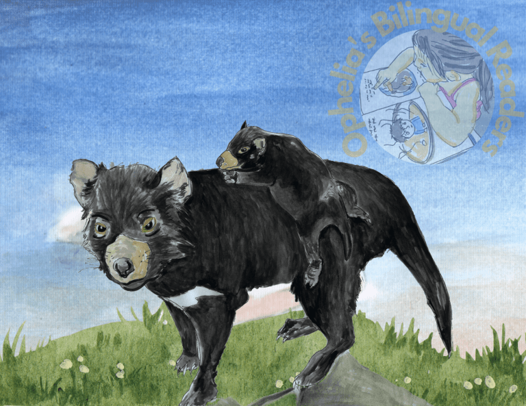 Bilingual English and Spanish reader El Diablito de Tasmania (The ...